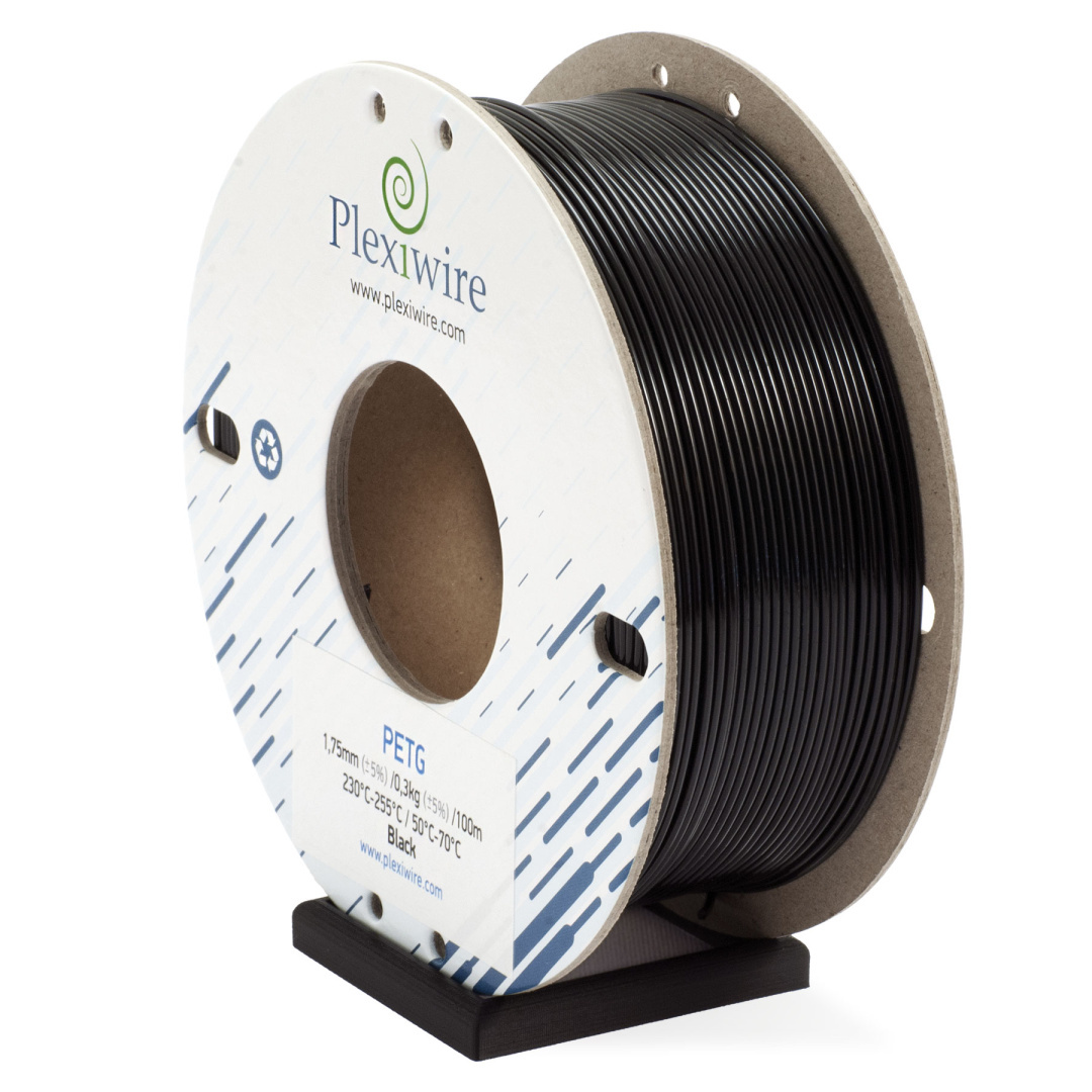 PETG Filament Plexiwire 1,75mm Czarny 0.3kg/100m | Sklep internetowy Plexiwire